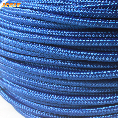 Black PP Uhmwpe Double Braid Rope For Marine from China manufacturer ...